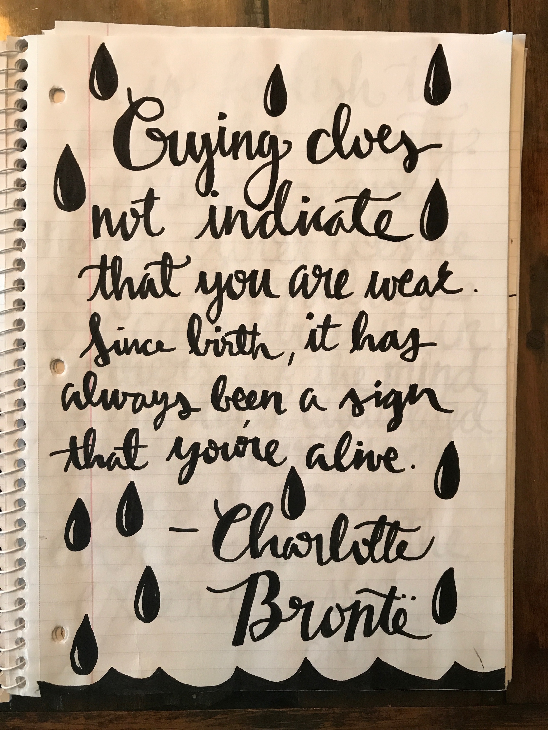 I’m supposed to be stoic? – Listening to Him